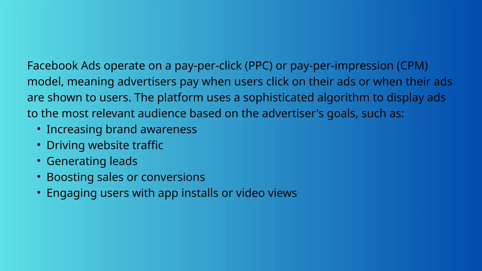 What is Facebook-Ads? and how it works ? | PPTX