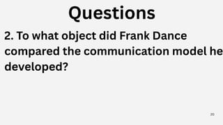Helical Model of Communiction-Frank Dance | PDF