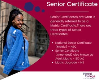 Senior Certificate | PDF