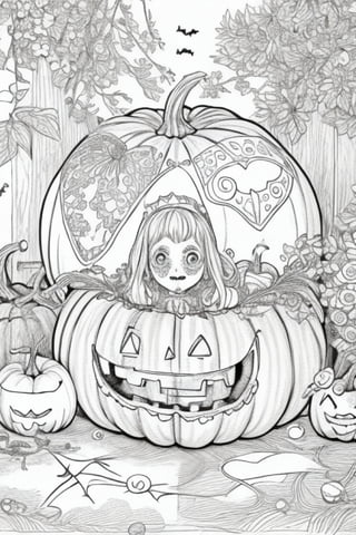 halloween colouring pages | PDF