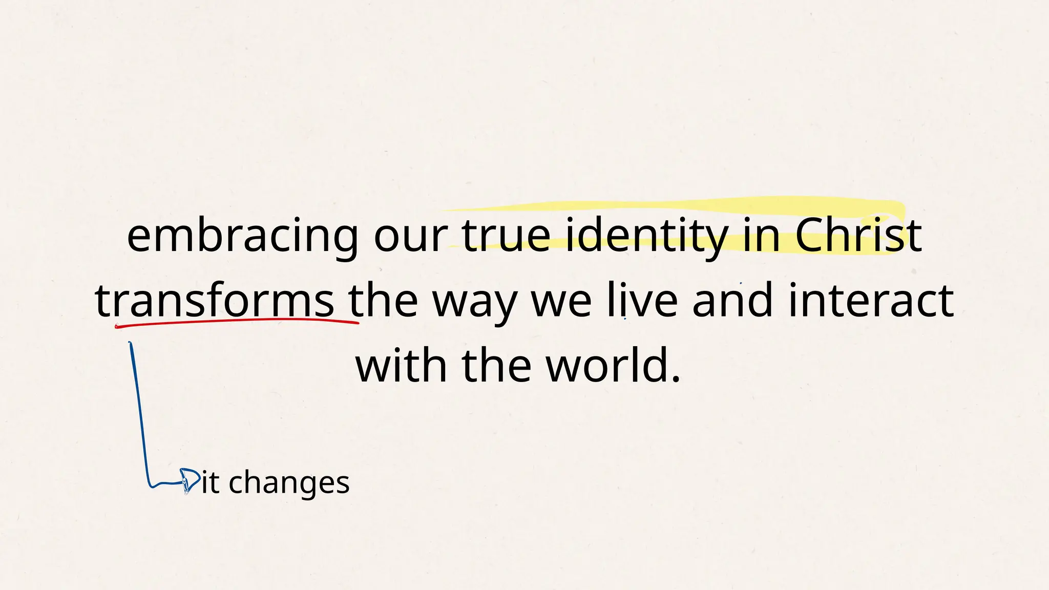 Embracing our true identity created by rsnavarro | PPT