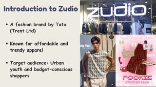 Branding elements used by zudio & it's advantages to the company | PDF