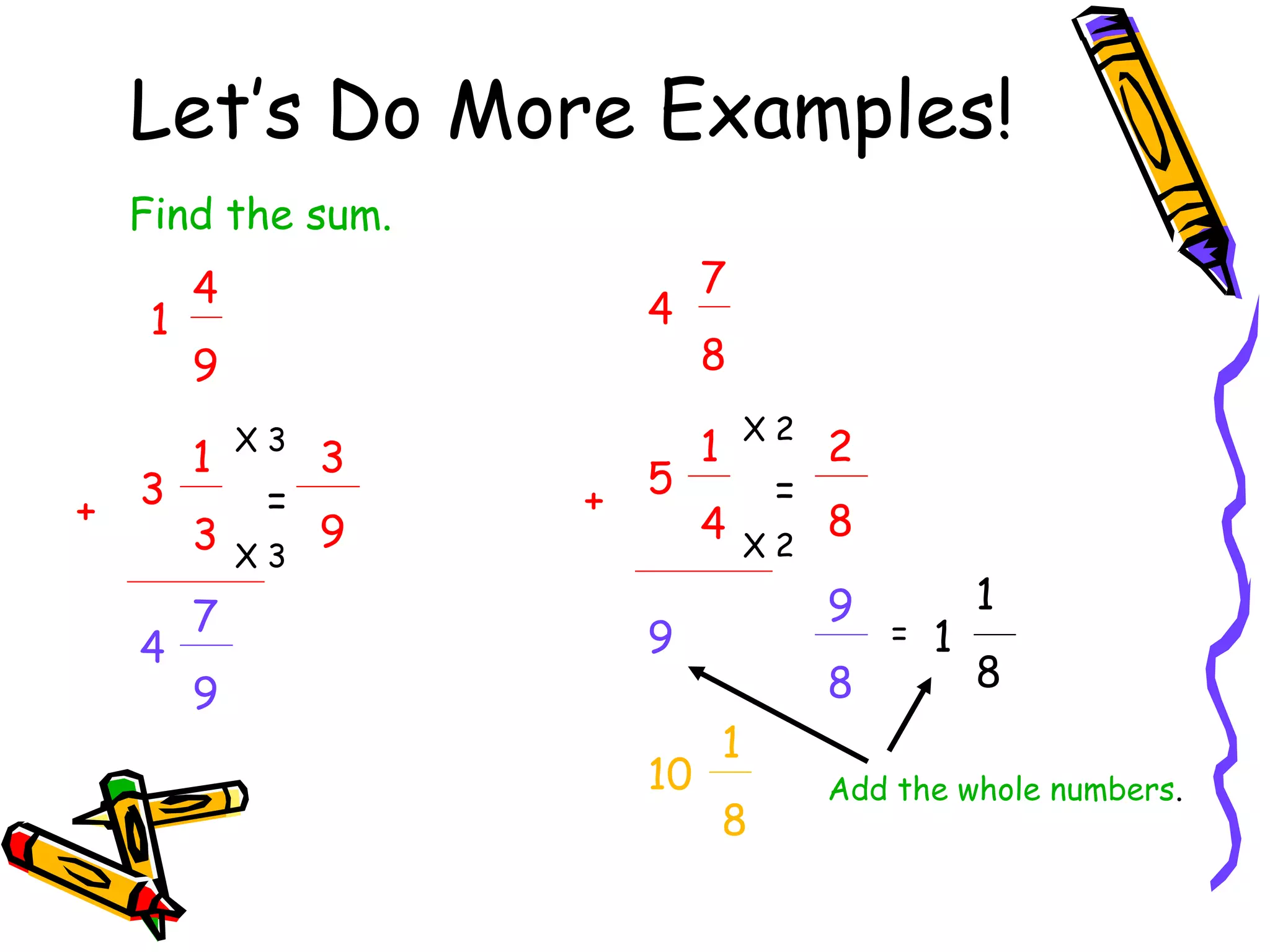 Addandsubtractmixednumberspowerpoint | PPT