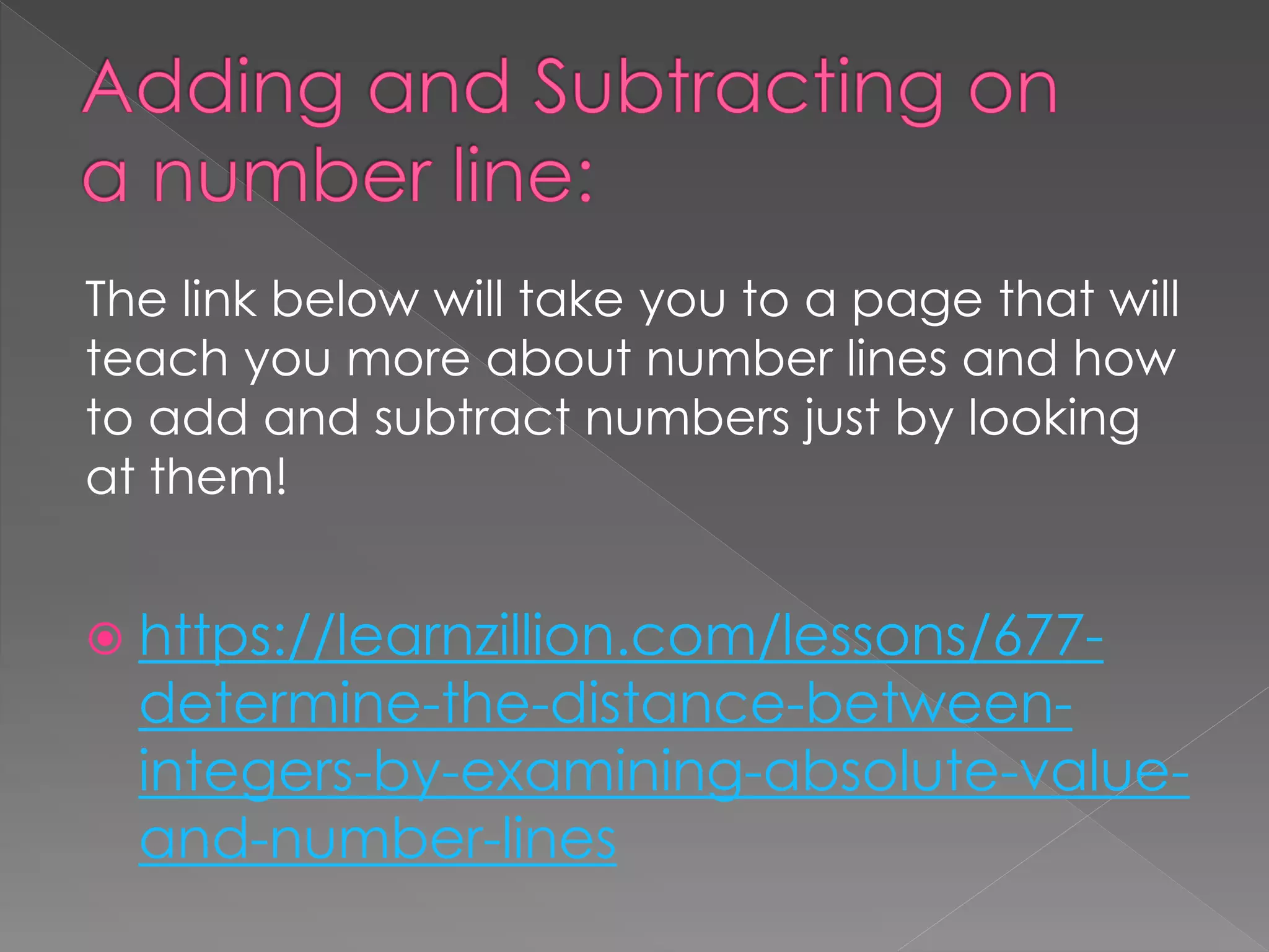 Add and subtract whole numbers power point presentation | PPTX