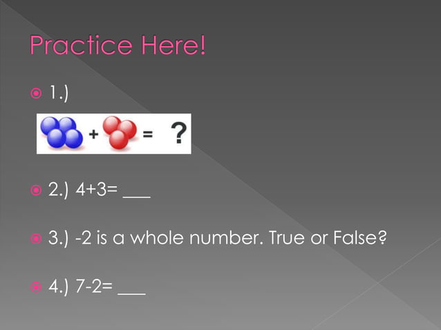 Add and subtract whole numbers power point presentation | PPTX