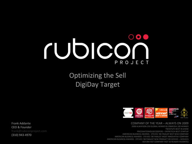 Rubicon Project Target | PPT