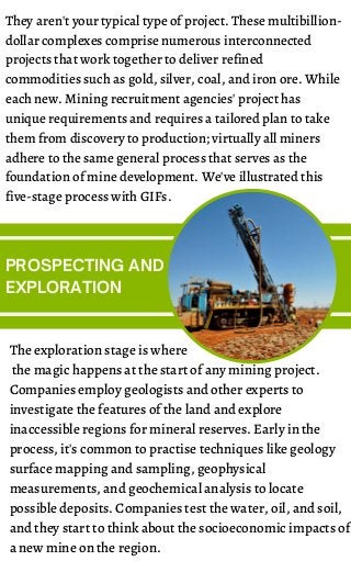 The Mining Life Cycle's 5 Stages | PDF