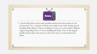 Activate Your Roku Device | Enter Roku Link Code & Start Streaming | PPT