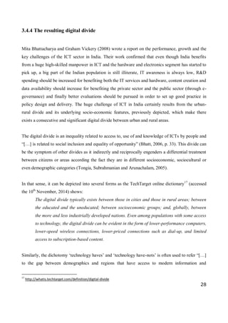 ICT for Development in Rural India | PDF