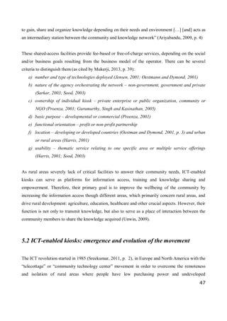 ICT for Development in Rural India | PDF