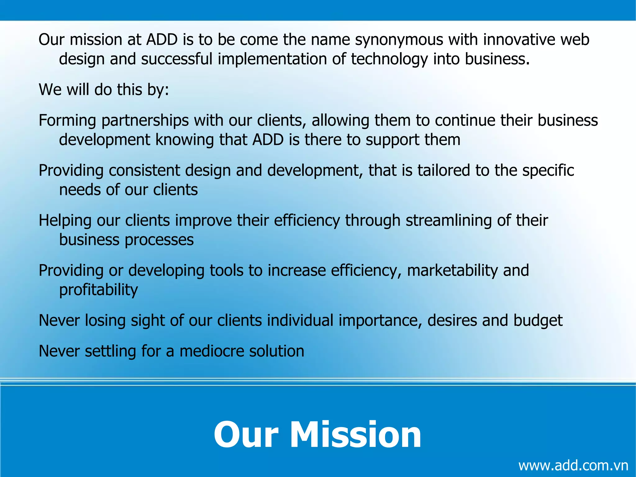 Add Credentials 2010 | PPT