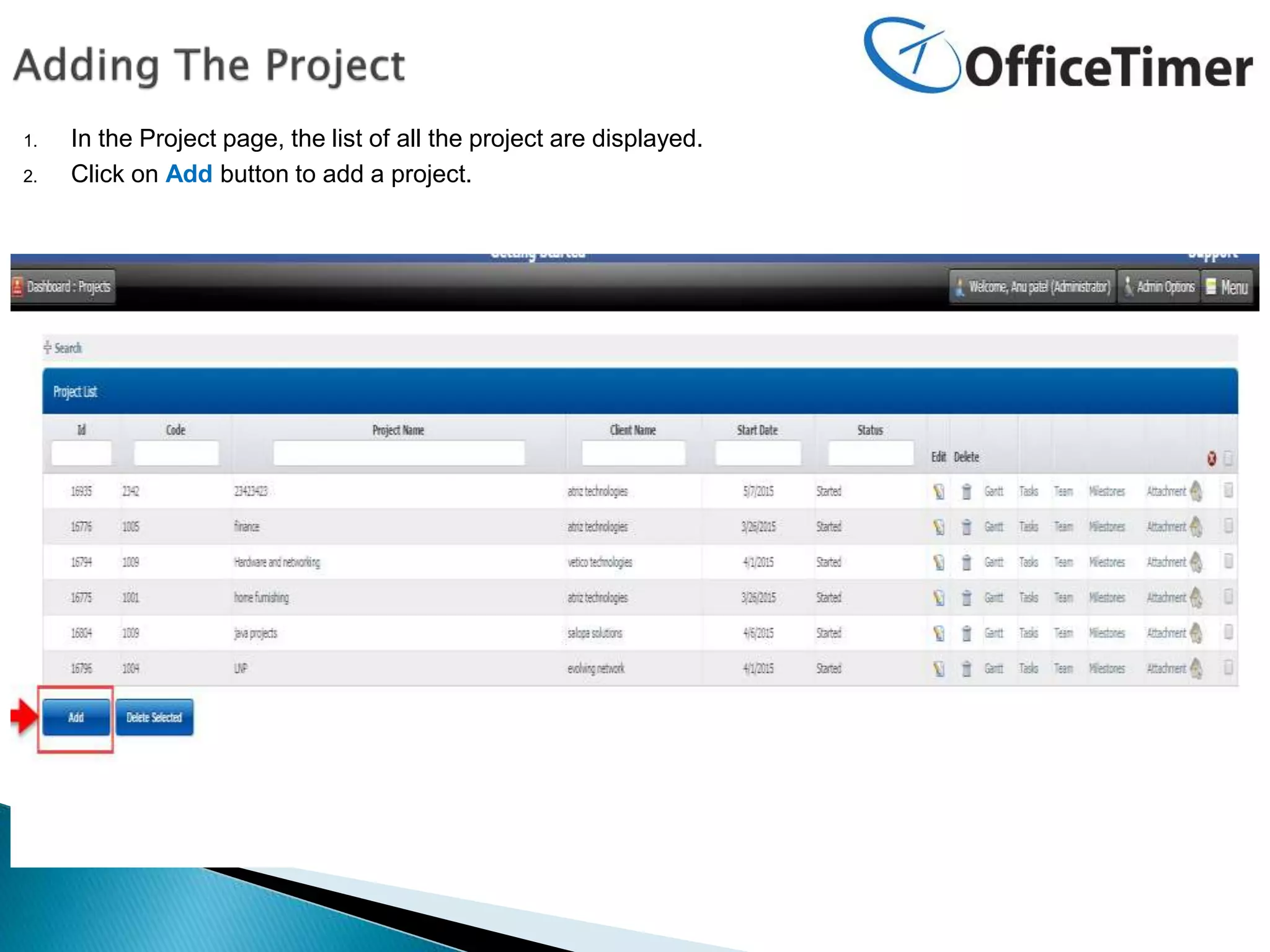 Add edit delete_project | PPT