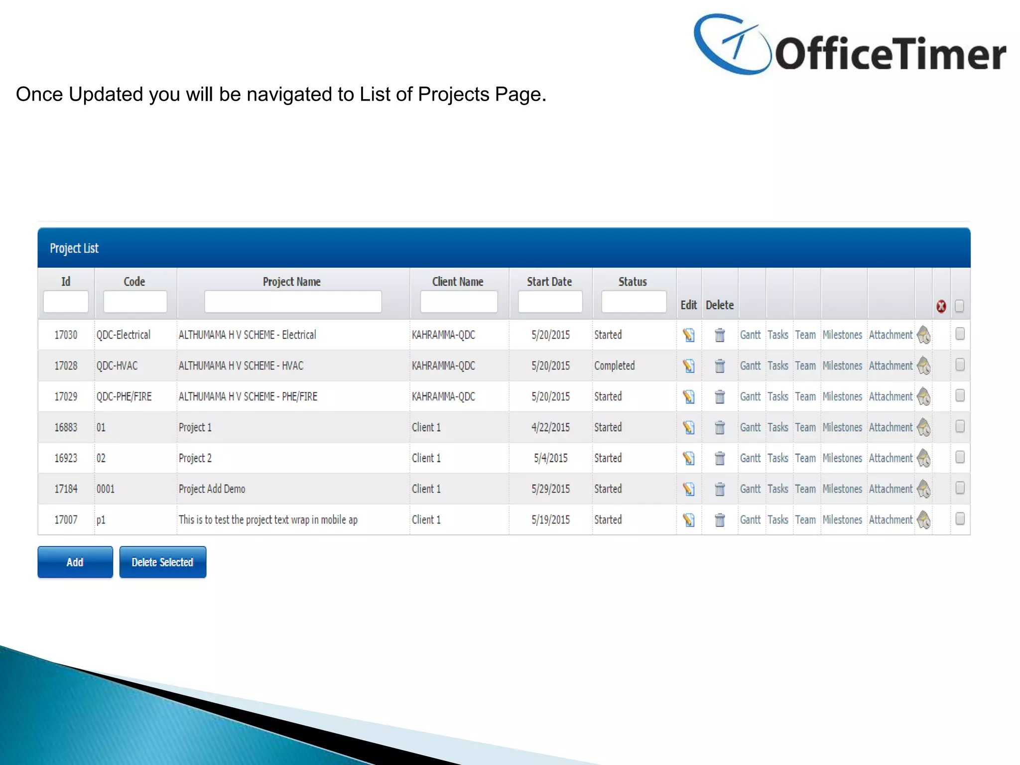 Add edit delete_project | PPT