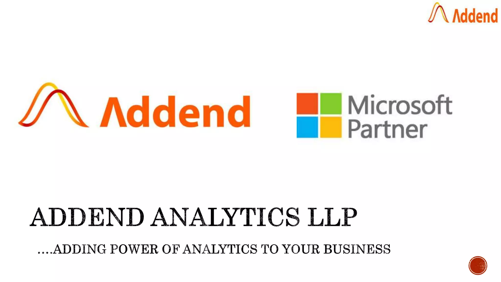 Cloud Data Warehouse - Addend analytics | PPT