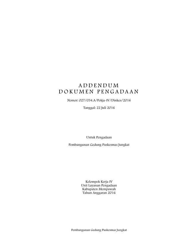 Addendum | PDF