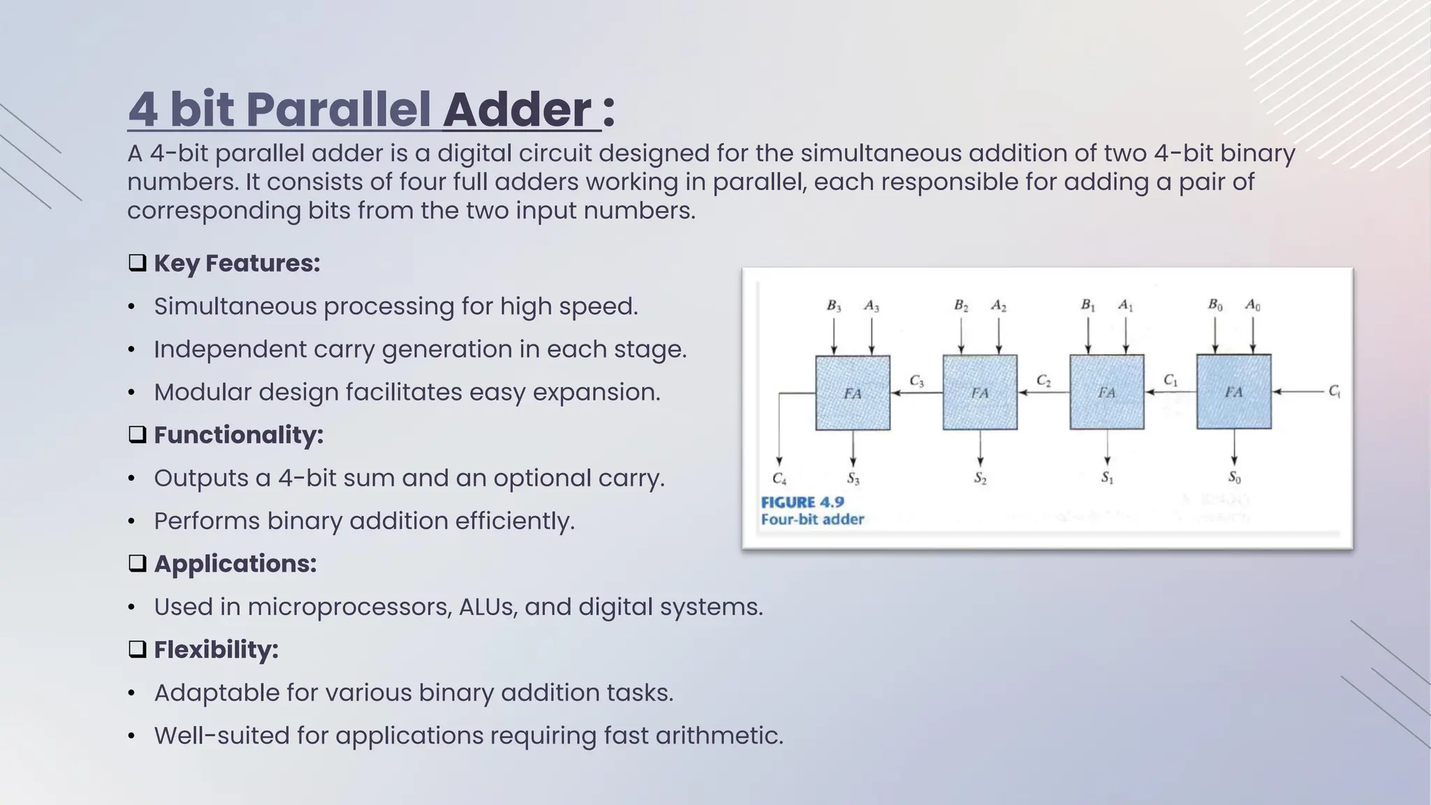 ADDERS IN DIGITAL ELECTRONICS (DE) BY RIZWAN | PDF