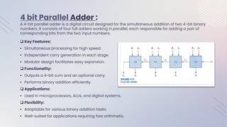 ADDERS IN DIGITAL ELECTRONICS (DE) BY RIZWAN | PDF