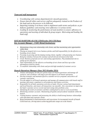 ASHWINI MOHAN RESUME-2016 | PDF