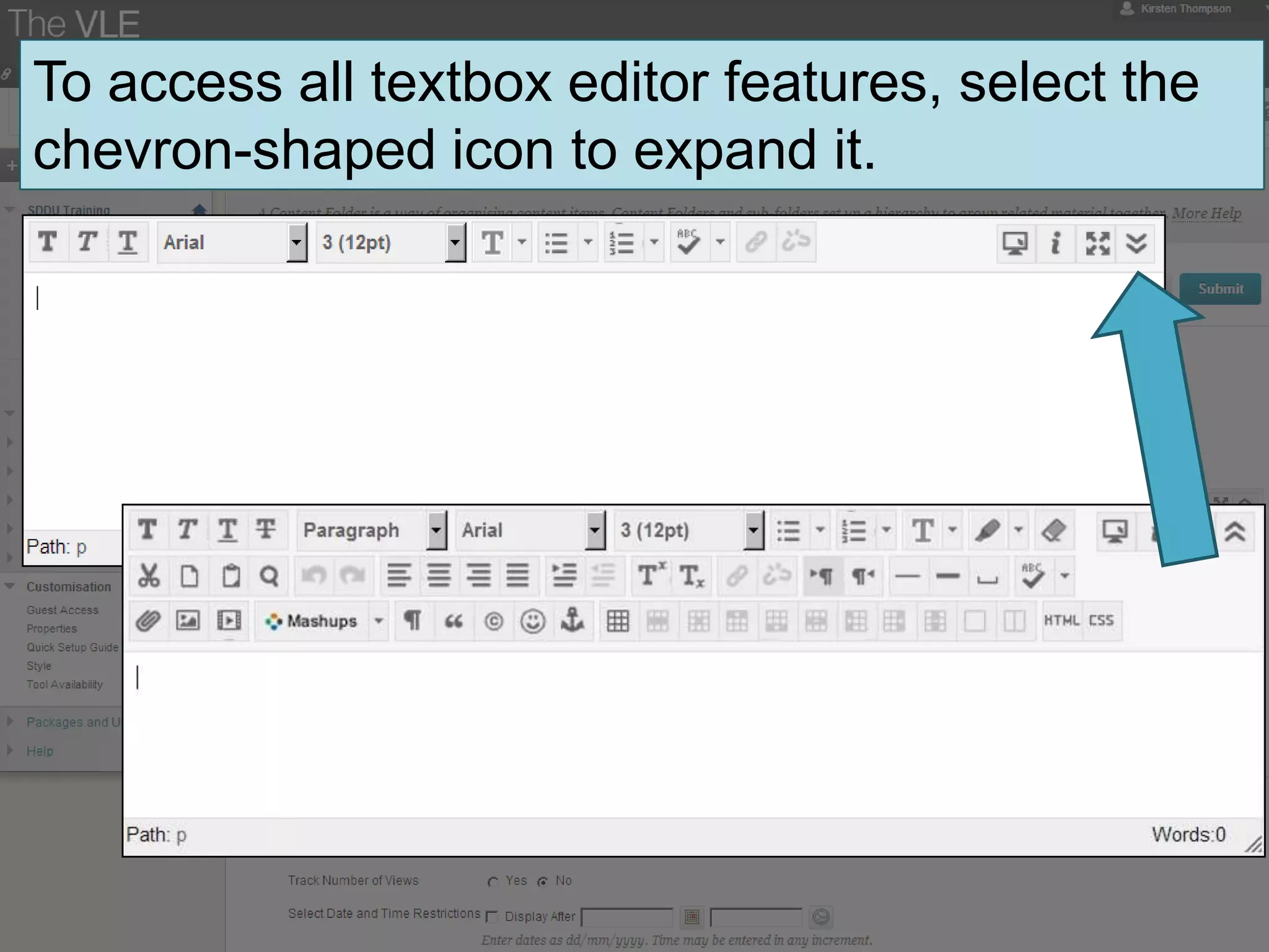 Introduction to Adding Content Folders in Blackboard Learn 9.1 | PPTX