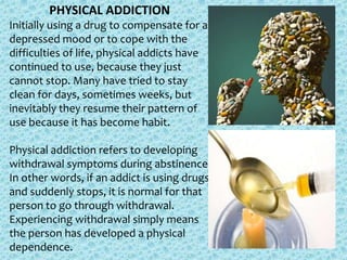 Addiction | PPTX
