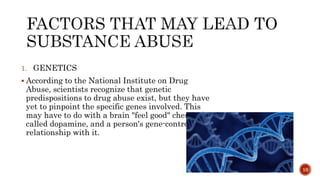 Substance Abuse and Addiction | PPTX
