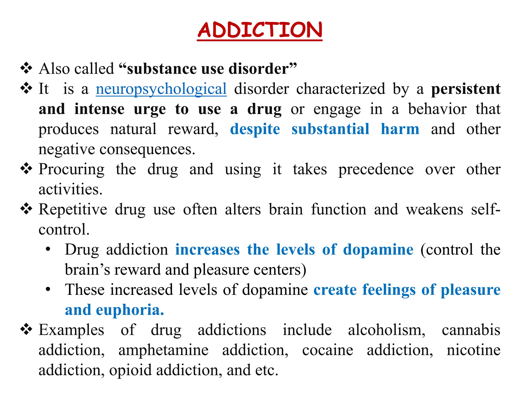 Addiction, Dependence, Tolerance, Allergy.pptx