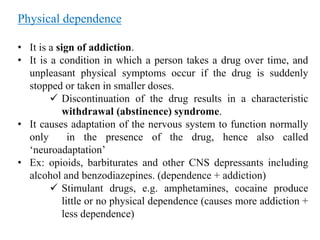 Addiction, Dependence, Tolerance, Allergy.pptx