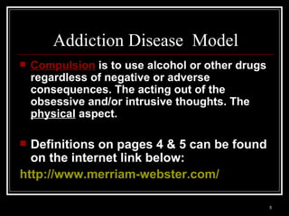 Addiction disease model | PPT