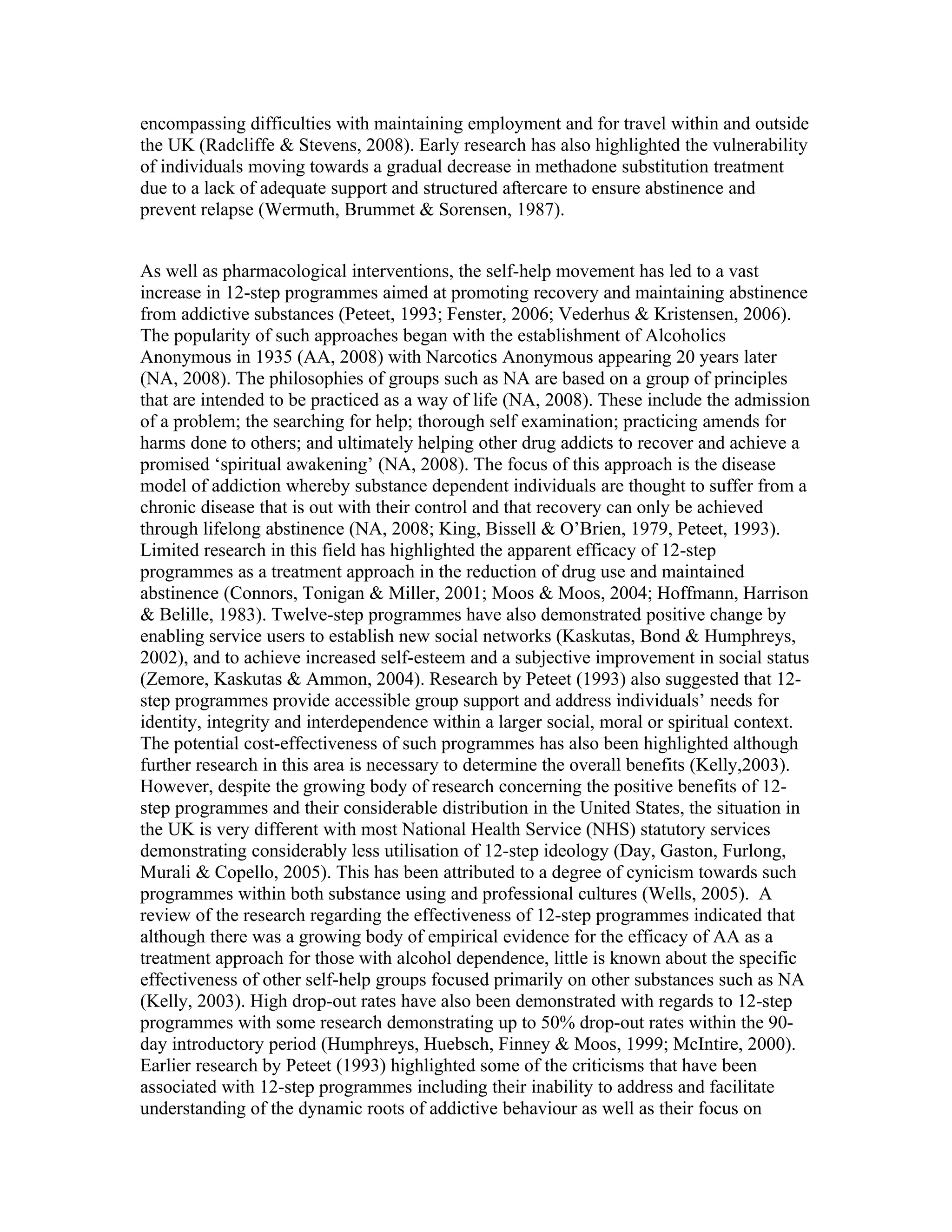 Addiction Essay | DOC