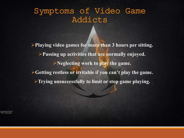 Video Game Addiction | PPTX
