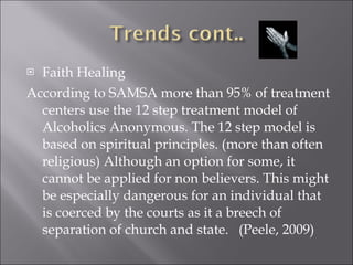 Addiction Treatment | PPT | Physical Therapy | Wellness