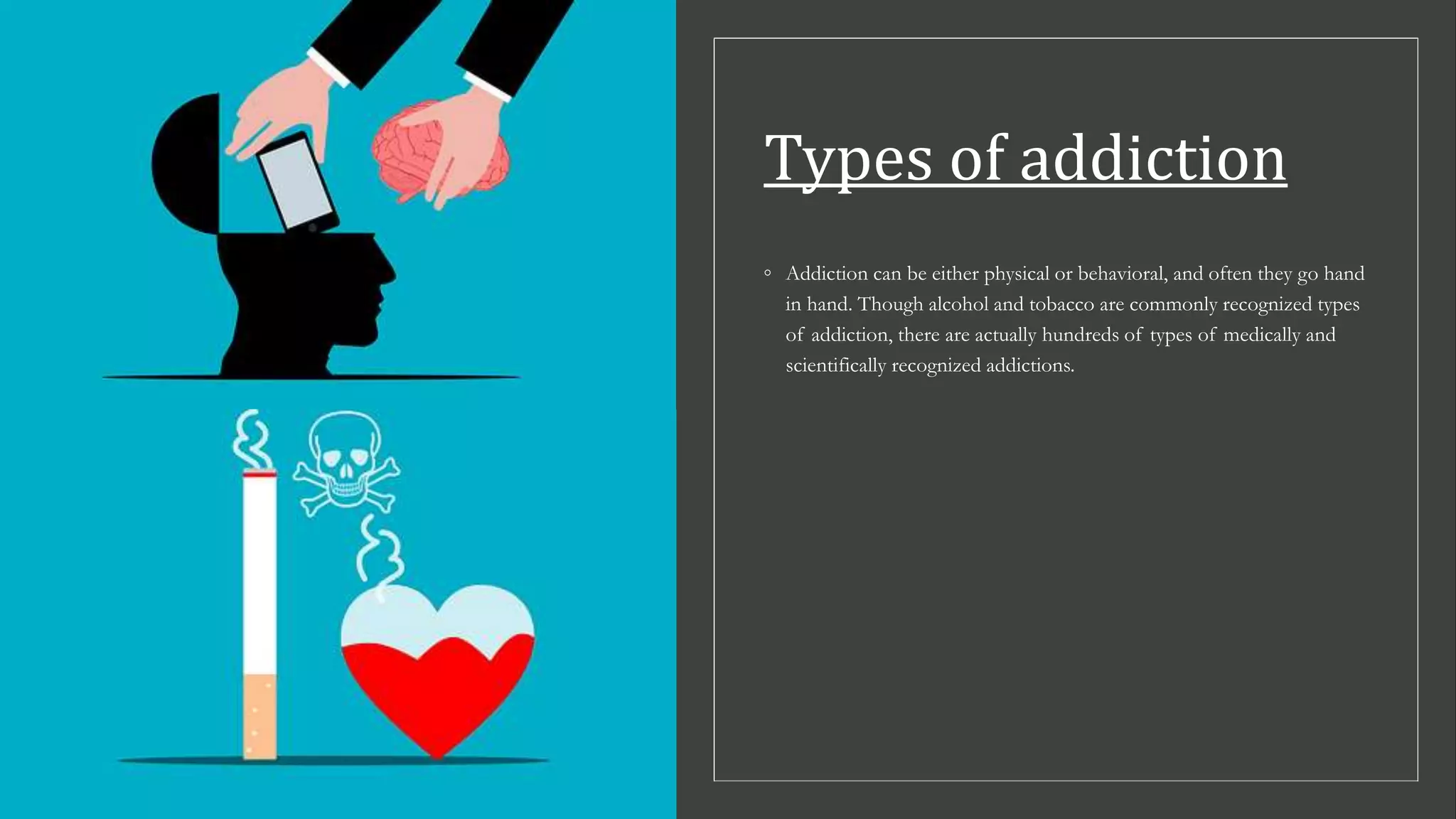 types of addictions | PPTX