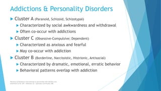 Addictions and Personality Disorders | PPTX