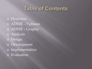 Addie | PPTX | Educational Assessment | Education