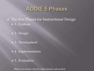 Addie | PPTX | Educational Assessment | Education