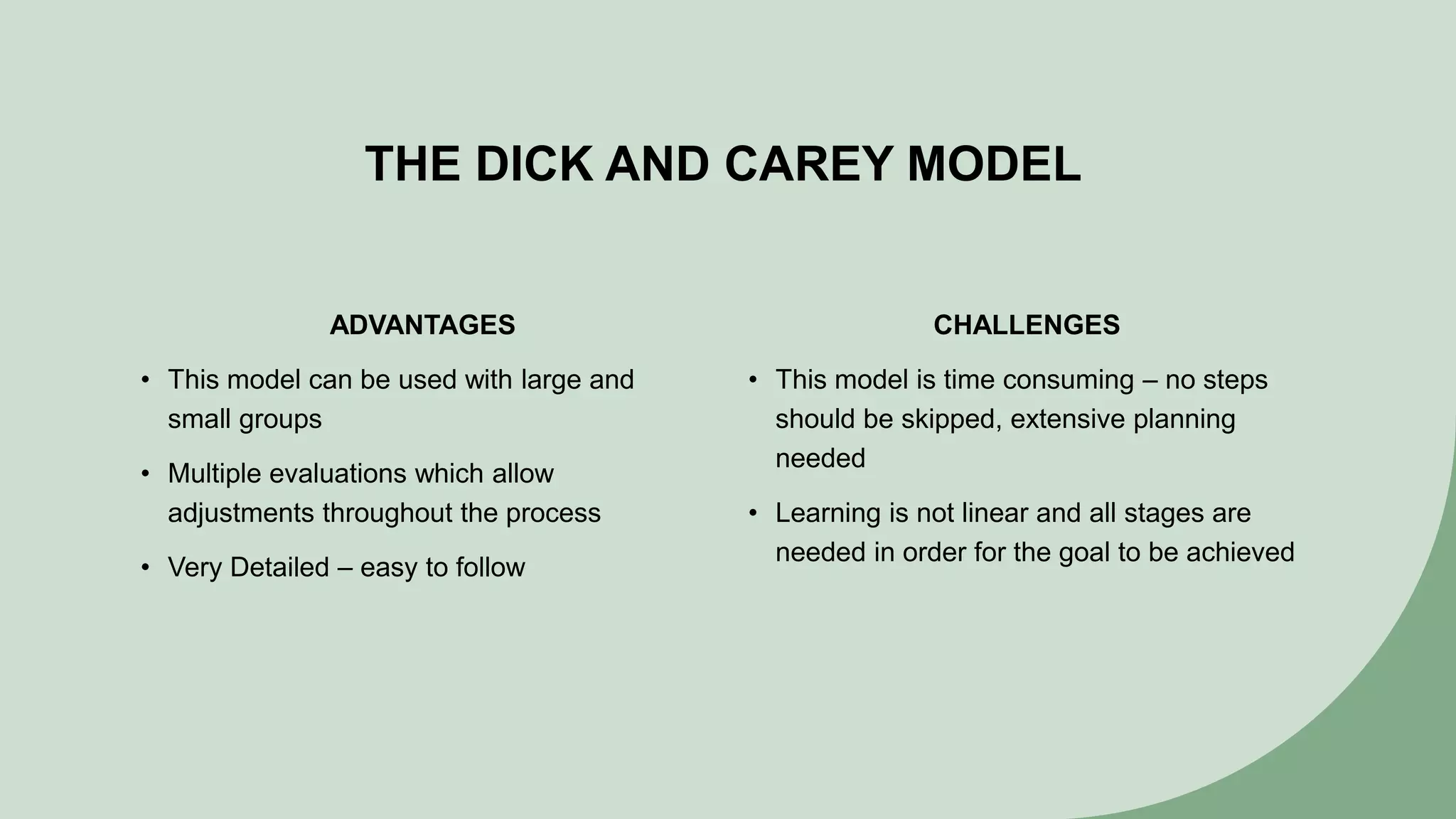 Models of Instructional Design | PPT