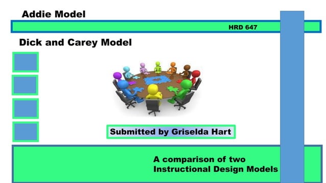 A Comparison Of Two Instructional Design Model Ppt