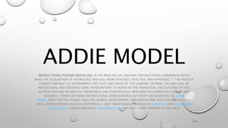 Addie Model | PPT