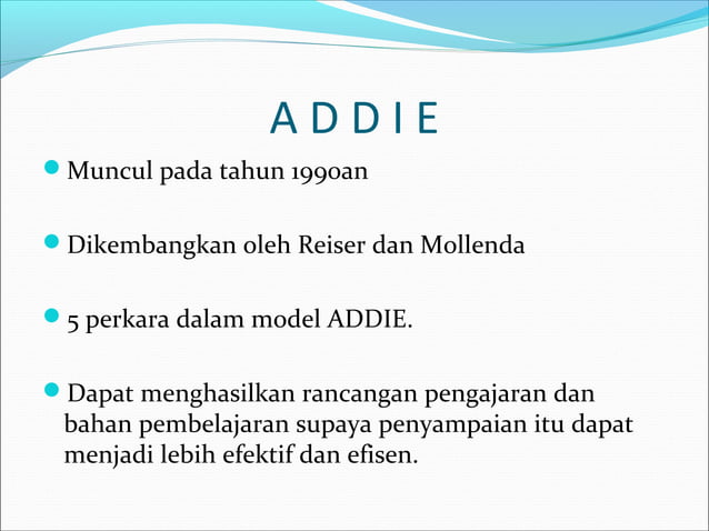 Addie Model | PPT