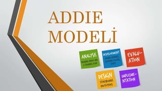 Addie Modeli | PPT
