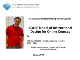 ADDIE Model of Instructional Design 0303024.pptx