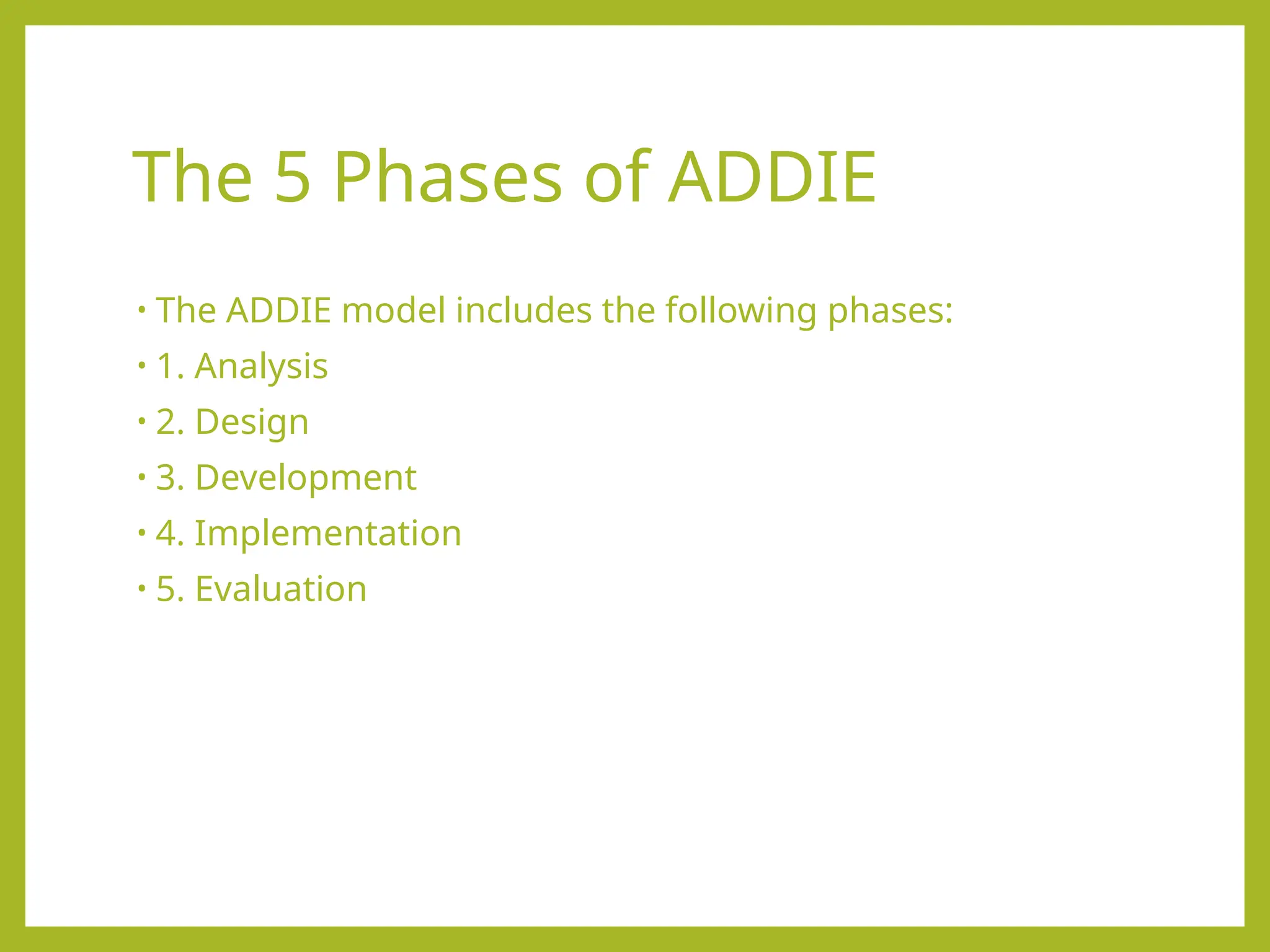 All_about_the_ADDIE_Model_Presentation.pptx | Education