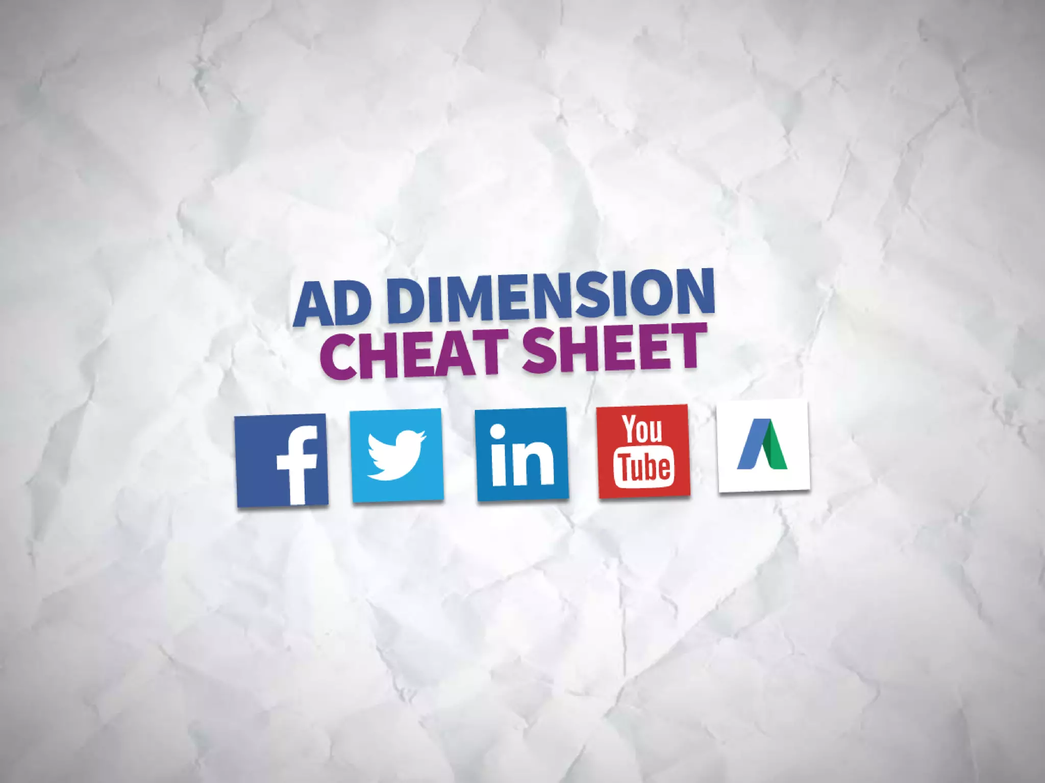 Ad Dimension Cheat Sheet | PPT