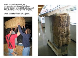 Straw-Bale Eco-Center | PDF