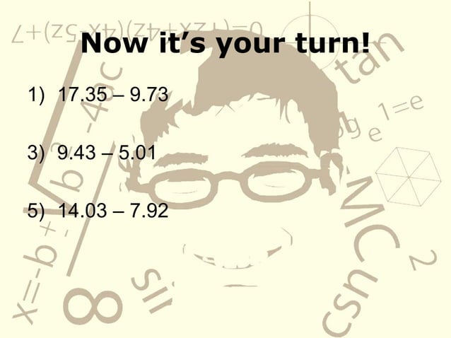 Add and Subtract Decimals | PPT | Technology & Computing