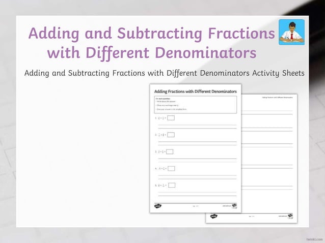 Adding-and-Subtracting-Fractions-PowerPoint.pptx | Science