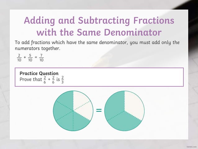 Adding-and-Subtracting-Fractions-PowerPoint.pptx | Science
