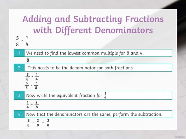Adding-and-Subtracting-Fractions-PowerPoint.pptx | Science
