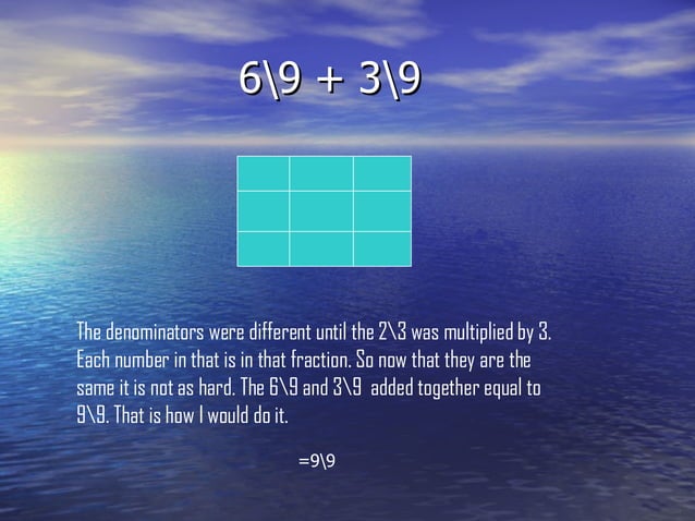 adding and subtracting fractions | PPT