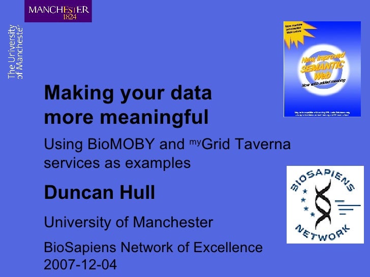 Adding Meaning To Your Data Adding Meaning To Your Data